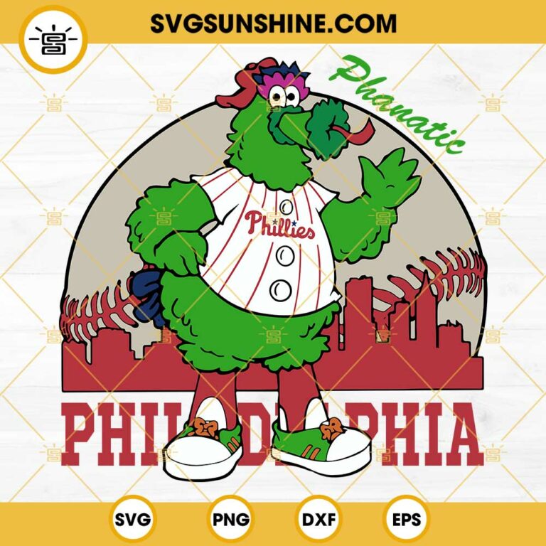Philadelphia Phillies Phanatic Svg, Phillies Baseball Svg, Phillie ...