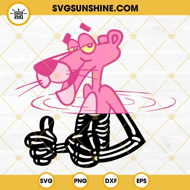 Pink Panther Svg Cartoon Show Svg Pink Panther Movie Svg Png Dxf Eps Cricut
