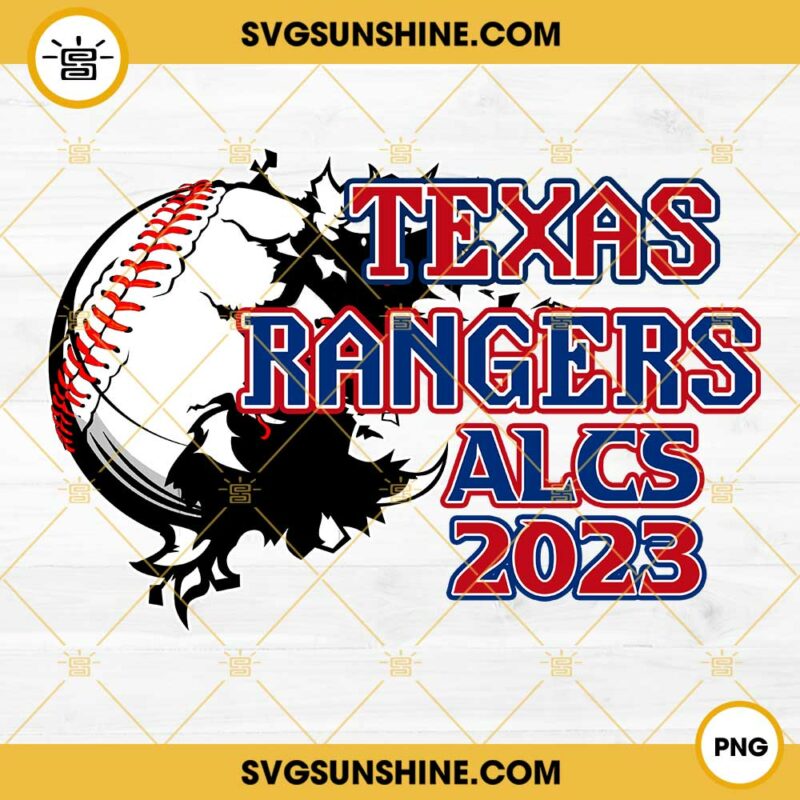 Texas Rangers Champions ALCS 2023 MLB PNG, Texas Rangers World Series ...