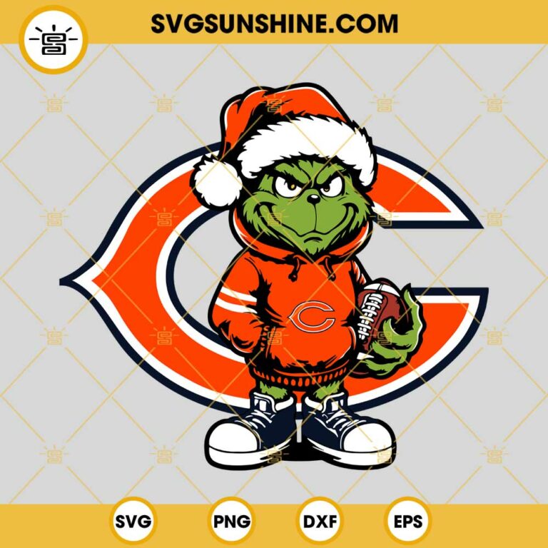 Baby Grinch Baltimore Ravens With Santa Hat SVG PNG EPS DXF Files