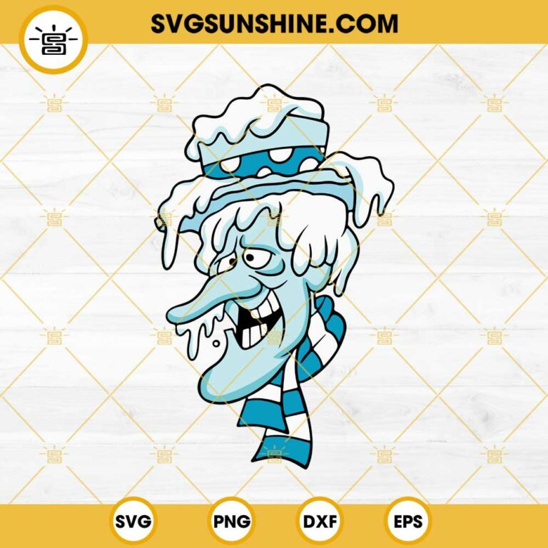 Snow Miser SVG, A Miser Brothers' Christmas SVG PNG EPS DXF File