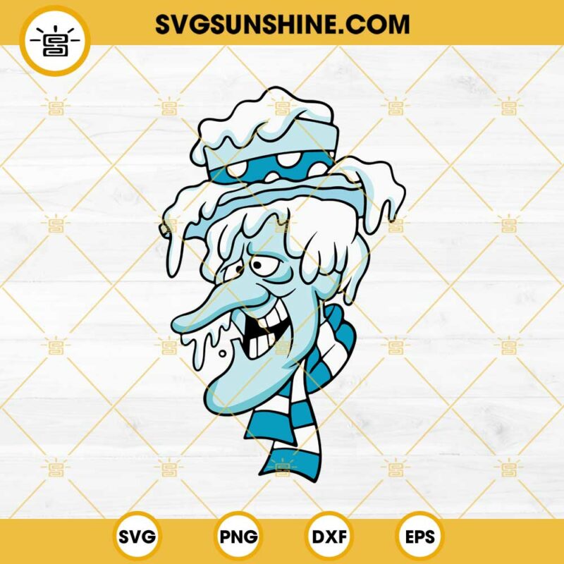 Snow Miser SVG, A Miser Brothers' Christmas SVG PNG EPS DXF File