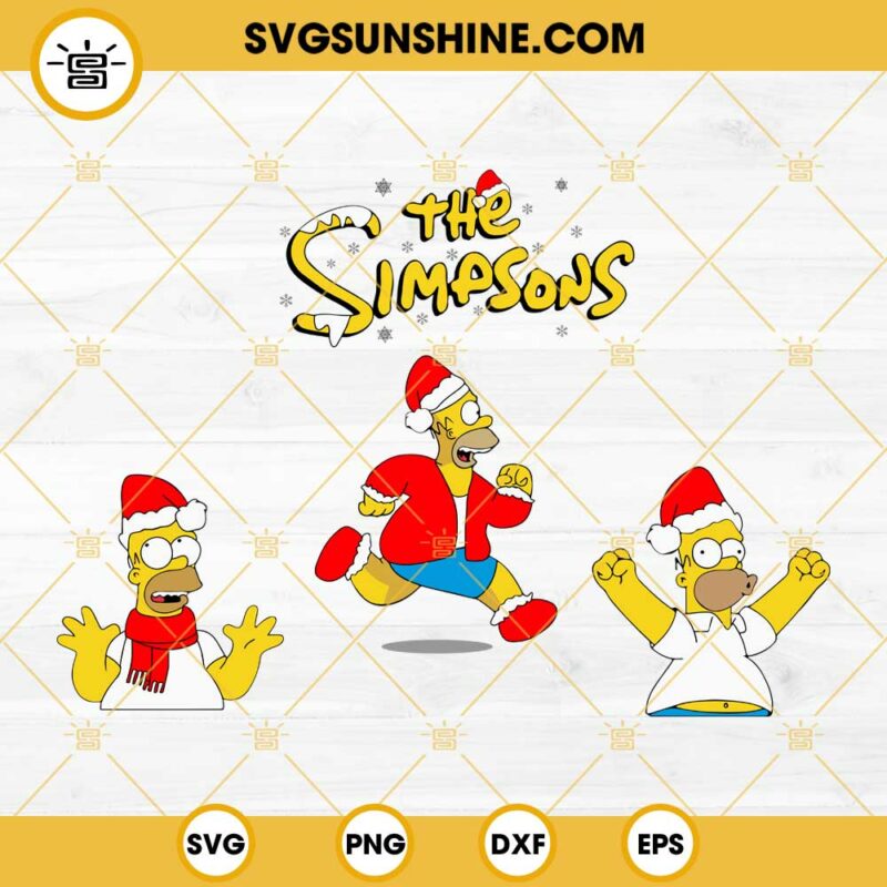 Elf Lisa Simpson Santa Hat SVG, Lisa Simpson Christmas SVG