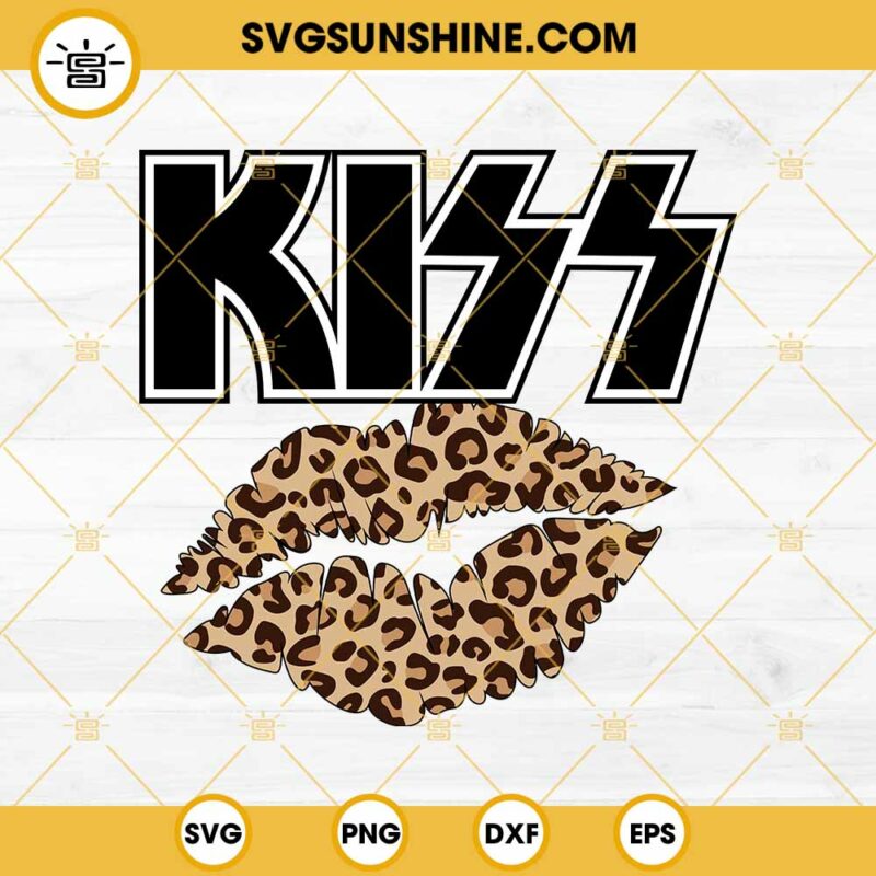 Fran Kiss Tein SVG, Kiss Band SVG PNG DXF EPS Cricut