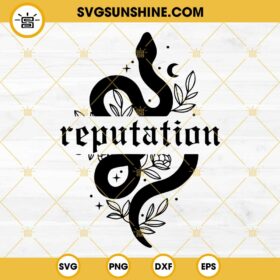 Reputation Snake SVG, Taylor Swift SVG