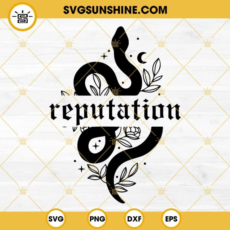 Reputation Snake SVG, Taylor Swift SVG