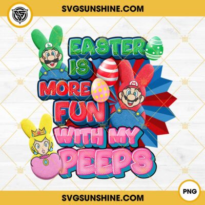 Super Mario Easter Is More Fun With My Peeps PNG, Super Mario ...