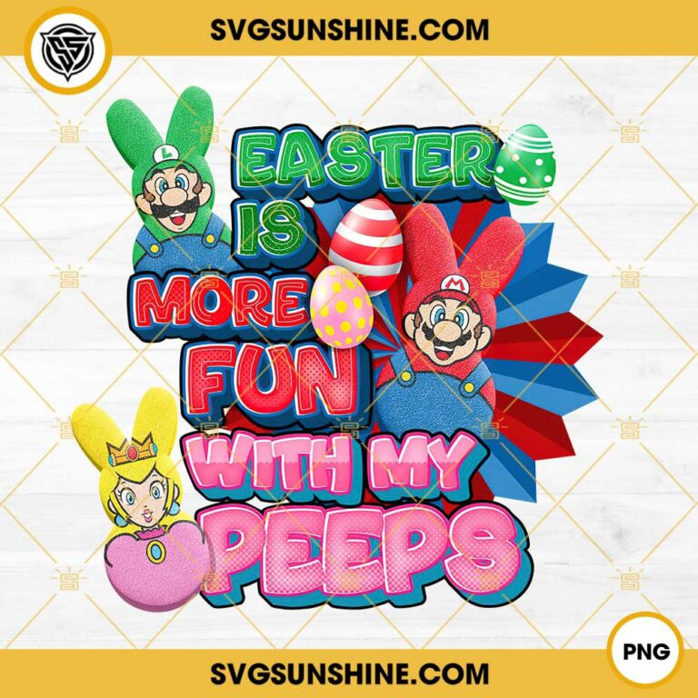 Super Mario Easter Is More Fun With My Peeps PNG, Super Mario ...