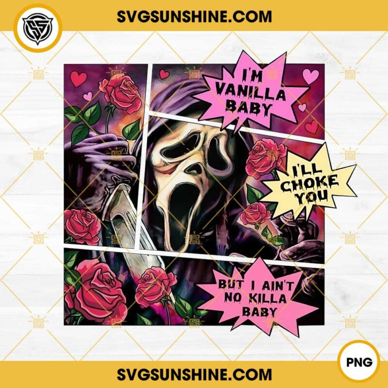 Ghostface Horror Valentine PNG, Ghostface Happy Valentine's Day PNG Files