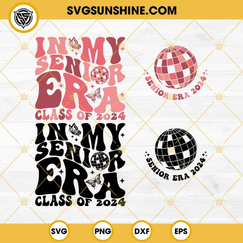 Class Of 2024 SVG, Retro Senior 2024 SVG, Graduation SVG, Back To ...