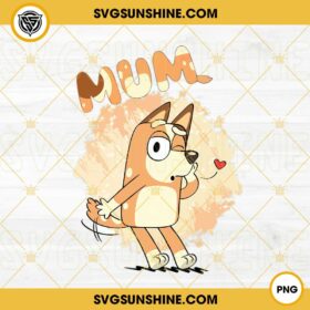 Chilli Heeler PNG, Bluey Mum PNG, Bluey Mom PNG