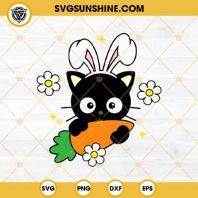 Chococat Easter Bunny SVG, Sanrio Hello Kitty Black Cat SVG, Chococat ...