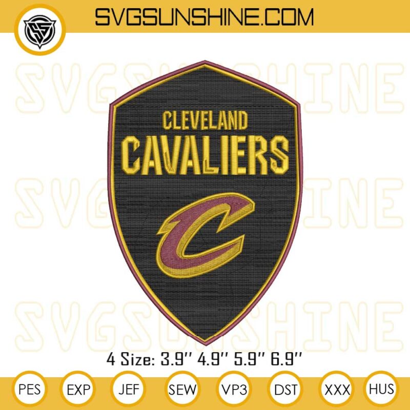 Cleveland Cavaliers Logo Embroidery Designs