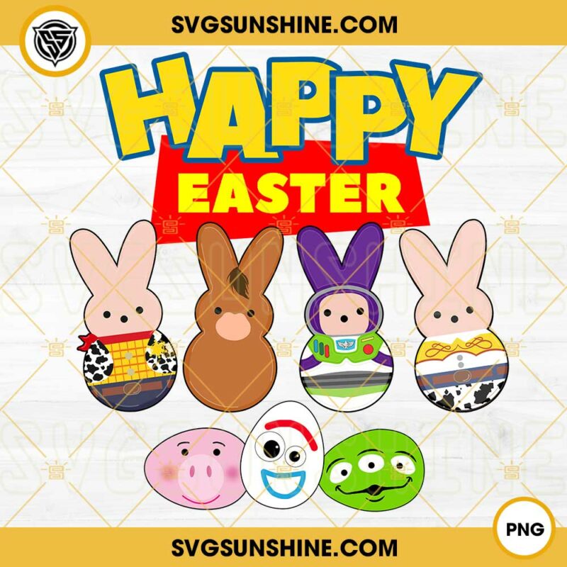 Happy Easter Toy Story PNG, Easter Toy Story Bunny PNG, Toy Story ...