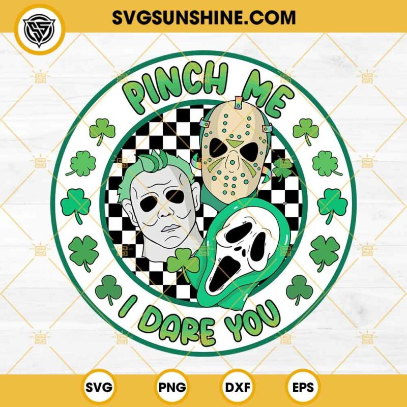 Freddy Krueger St Patricks Day SVG, Killer Horror Movie Shamrock ...