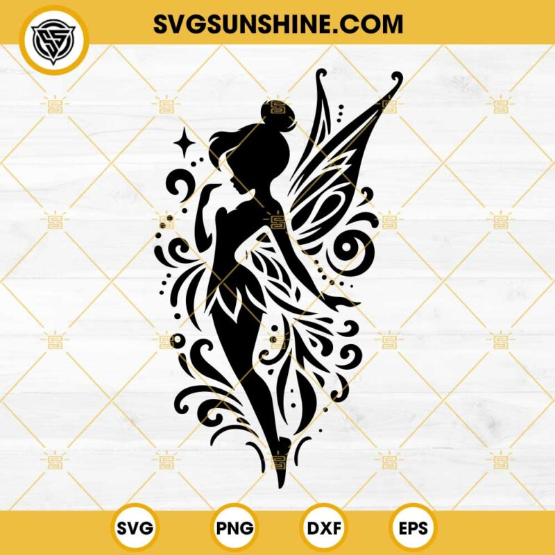 Tinker Bell Disney SVG PNG DXF EPS Cut Files