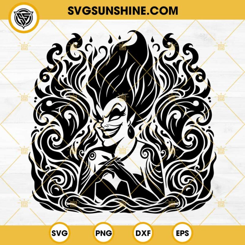 Ursula SVG, Zentangle Style SVG, Mandala Ursula SVG