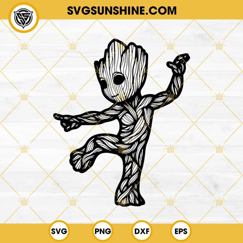 Marvel Groot SVG, Groot SVG