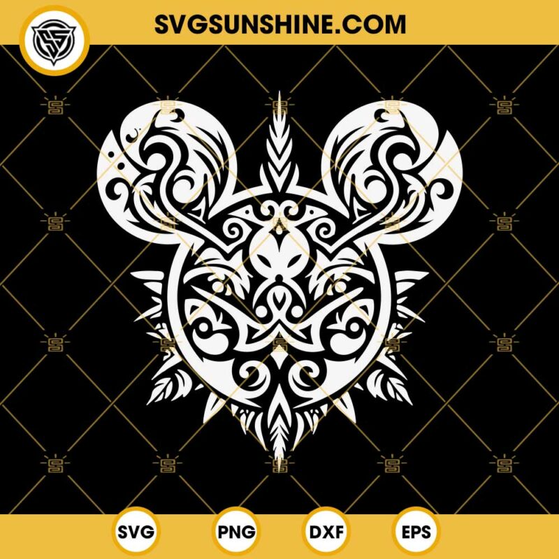 Mickey Head Mandala SVG, Mickey Mouse Disney SVG