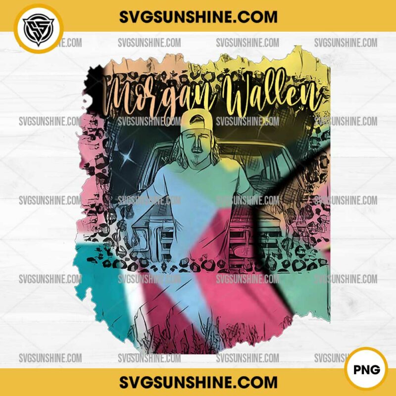 Morgan Wallen PNG Designs Silhouette Vector Clipart