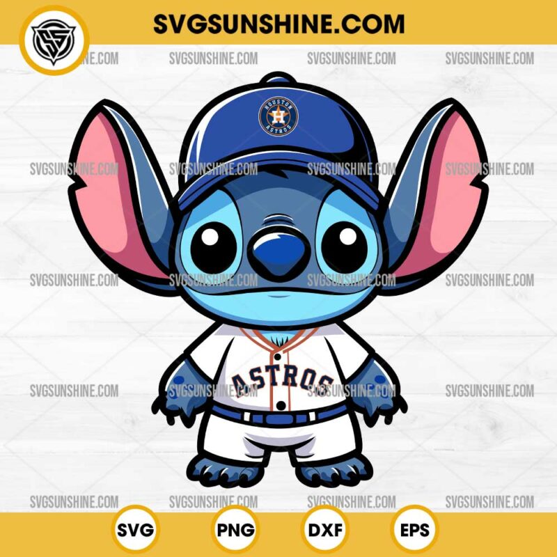 Stitch Chicago Cubs Baseball SVG PNG DXF EPS