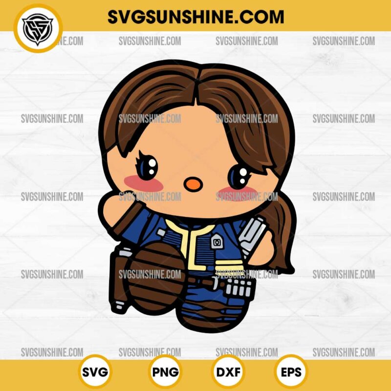 Hello Kitty Lucy MacLean Fallout SVG PNG