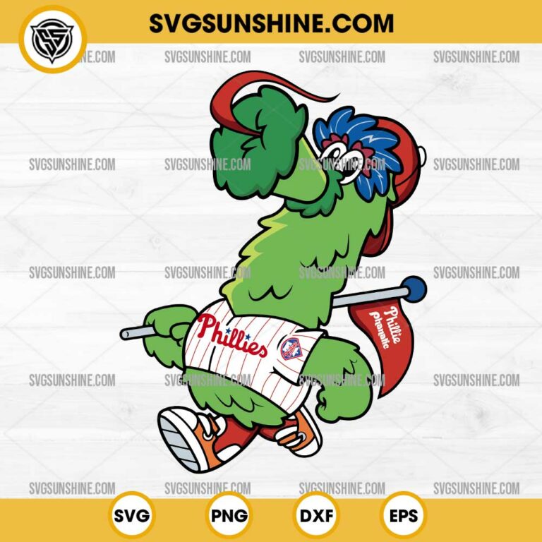Phillies Phillie Phanatic SVG, Philadelphia Phillies SVG PNG