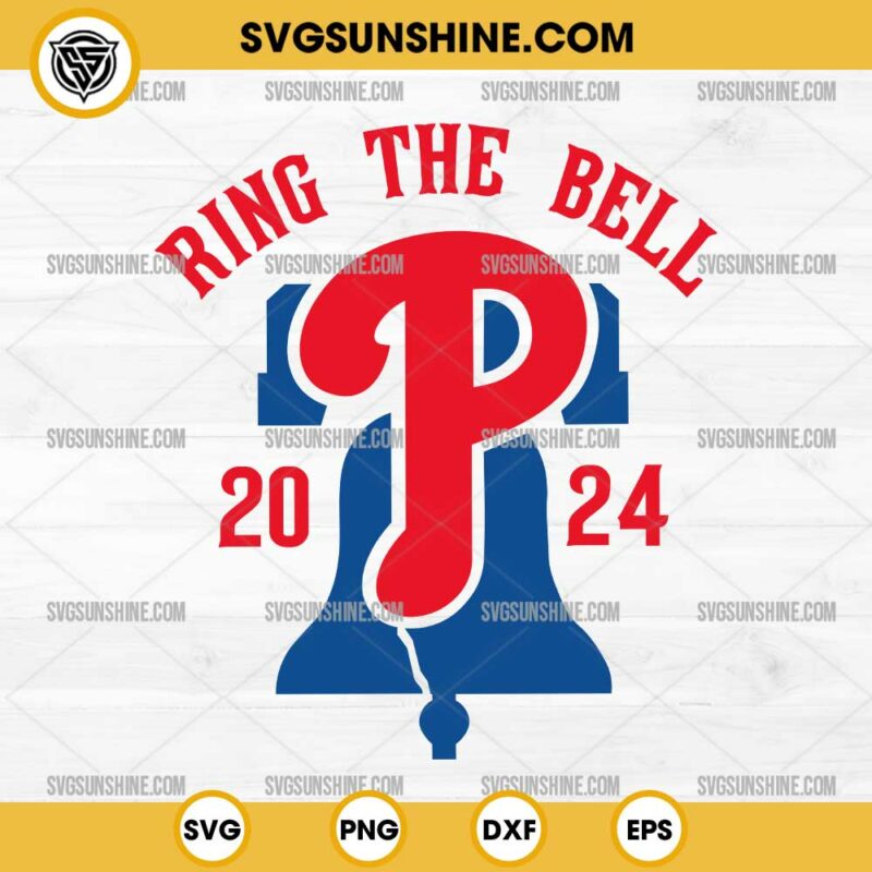 Ring The Bell Philadelphia Phillies 2024 SVG, Philadelphia Baseball SVG ...
