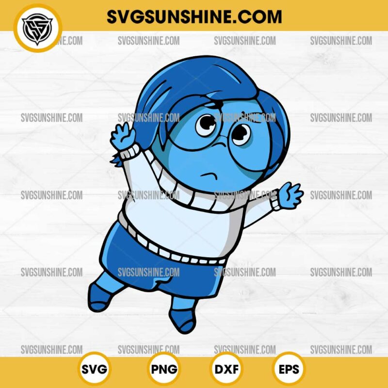 Super Sadness Starter SVG, Sadness Inside Out SVG PNG