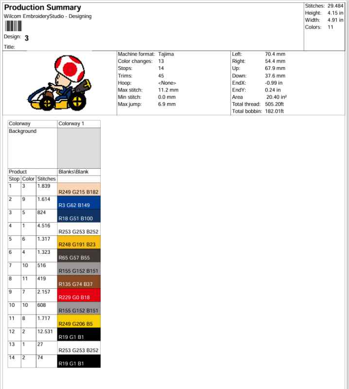 Toad Nintendo Embroidery Design, Super Mario Toad Machine Embroidery ...