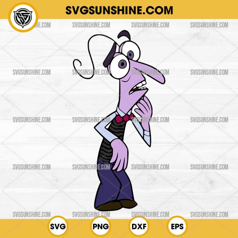 Fear Inside Out 2 SVG PNG, Fear Cricut Silhouette Clipart