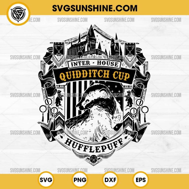 Hufflepuff Quidditch Team SVG, Harry Potter SVG, Hufflepuff SVG