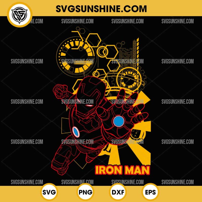 Iron Man SVG Bundle, Tony Stark SVG, The Avengers SVG, Superheroes SVG ...