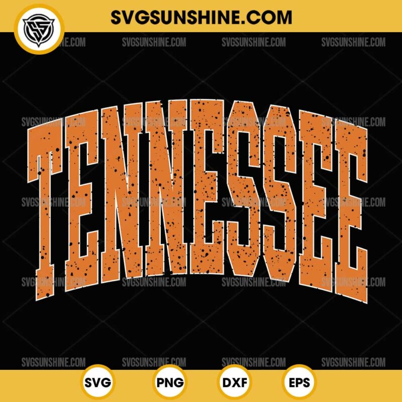 Tennessee SVG, University of tennessee SVG, Retro Tennessee SVG