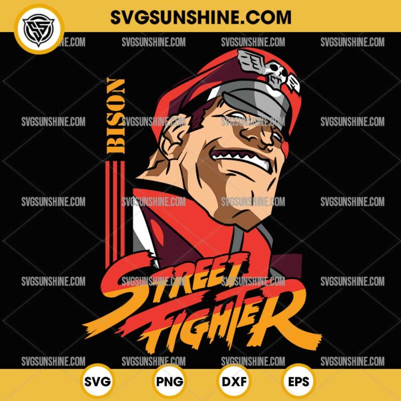 Akuma Street Fighter SVG, Street Fighter Game SVG PNG DXF EPS