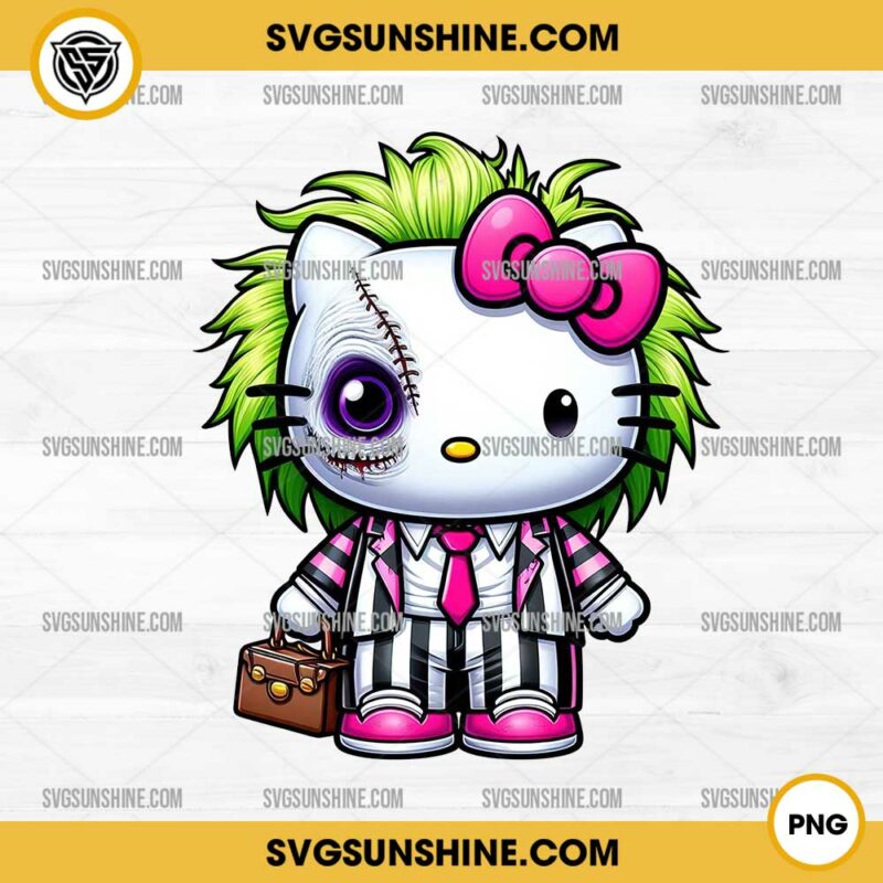 Hello Kitty Michael Myers PNG Bundle, Halloween Hello Kitty Horror PNG