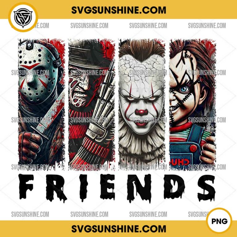 Horror Friends PNG, Horror Movie Killers PNG, Horror Movie Characters PNG