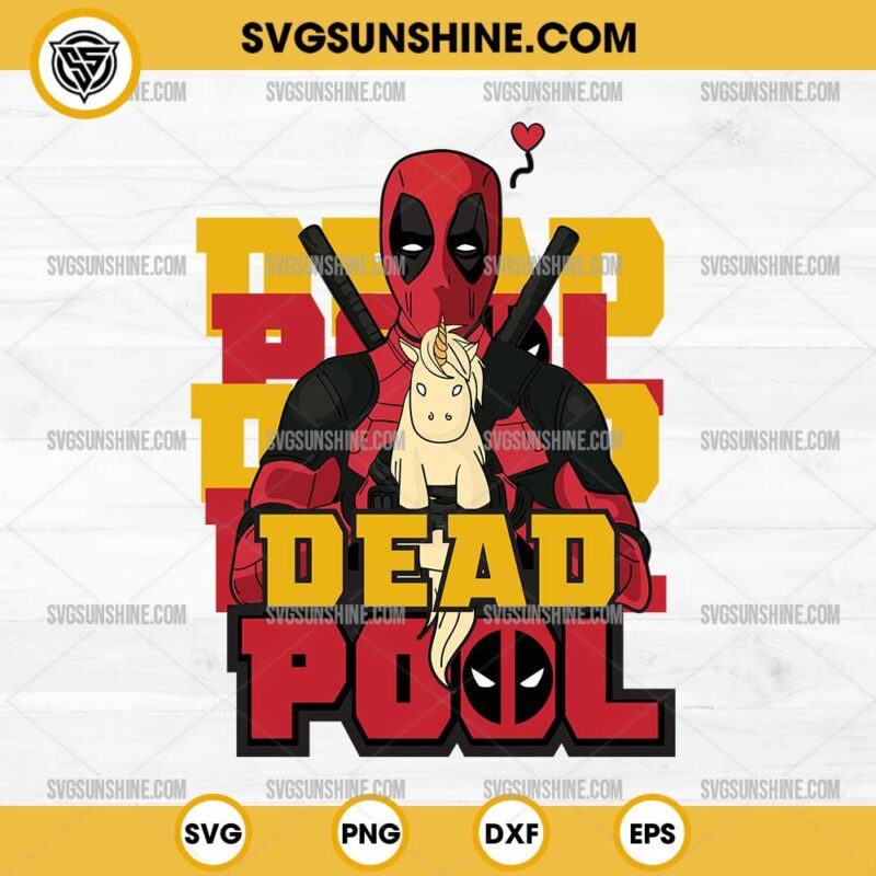 Deadpool & Wolverine Hand Heart SVG PNG