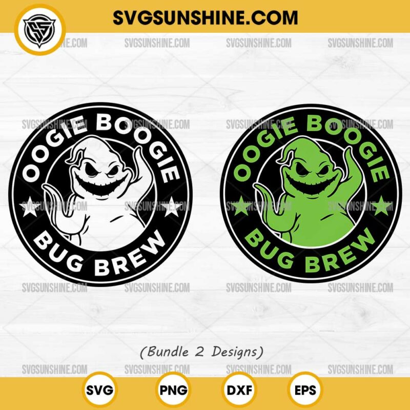 Oogie Boogie SVG Bundle, Oogie Boogie Bug Brew SVG, Halloween Oogie ...