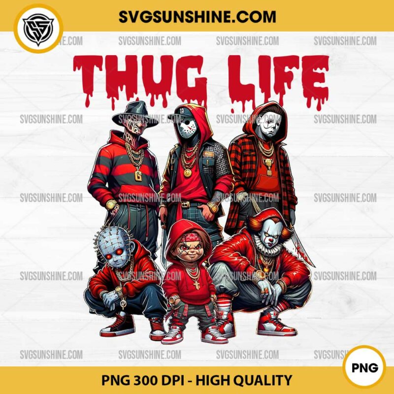 Halloween Horror Thug Life PNG, Thug Life Horror Movie Characters PNG ...