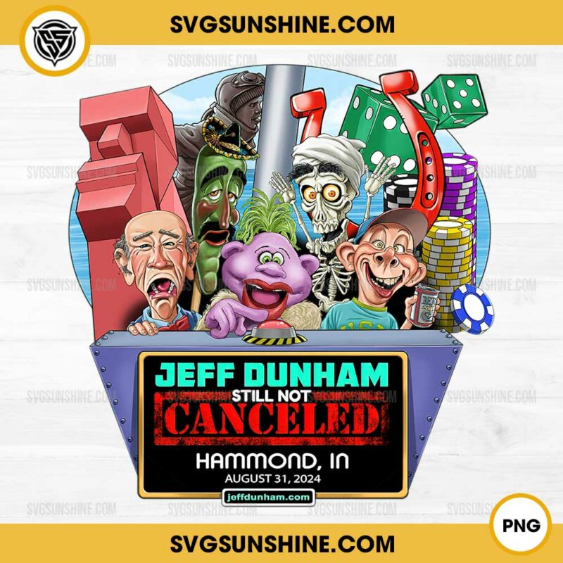 Jeff Dunham Seriously Reno NV T-Shirt PNG JPG Cut Files