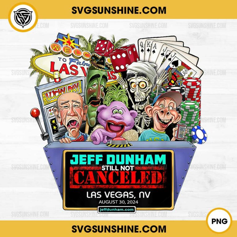 Jeff Dunham Seriously Reno NV T-Shirt PNG JPG Cut Files