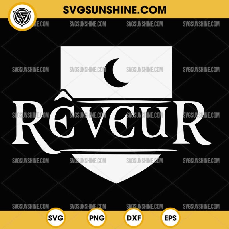 Reveur SVG, Reveur House of Dreamers SVG, RCA Houses SVG, Dreamer ...