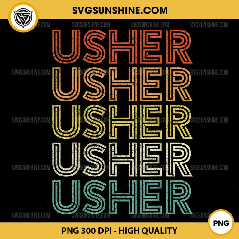 Vintage Usher PNG, Singer Usher PNG, Rapper Usher PNG File Instant ...