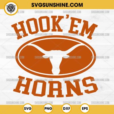 Texas Longhorns Fan Girl SVG, Messy Bun Texas Longhorns SVG, Texas Fan ...