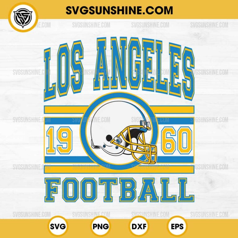 Los Angeles Chargers Heart SVG, Chargers Football SVG, NFL Team SVG PNG ...