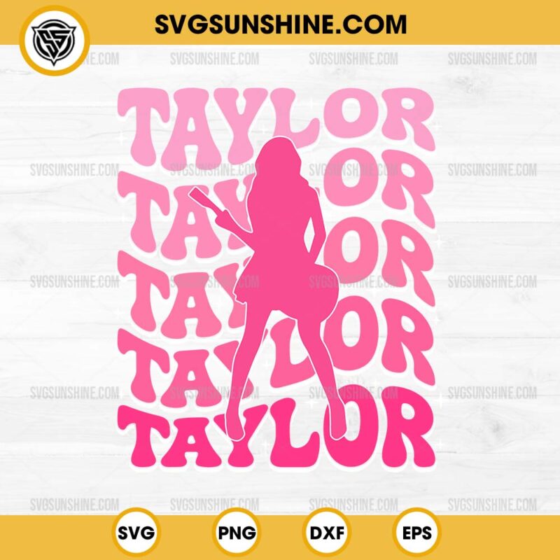 Retro Taylor SVG, Taylor Swift SVG, Taylor Swift PNG Silhouette Vector ...