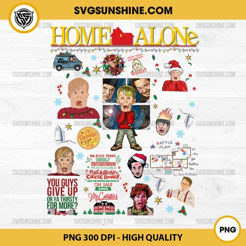 Home Alone PNG, Kevin McCallister PNG, Christmas Movie PNG, Kevin Home ...