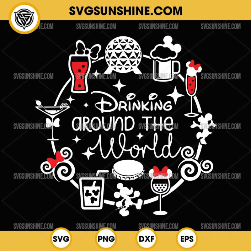 Drinking Around the World, Epcot SVG