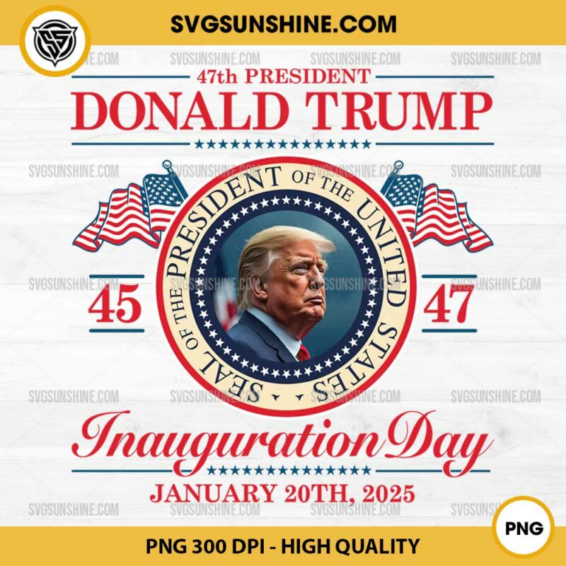 47th President Donald Trump PNG, President Of The United PNG